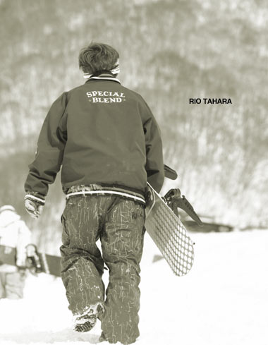 MY STYLE RIO TAHARA | スノーボーディング WEBメディア SBN FREERUN JAPAN
